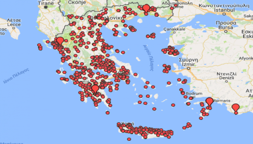 Ο πολιτιστικός χάρτης της Ελλάδας online με ένα κλικ! | RealOraiokastro