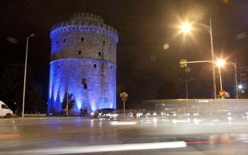 Θεσσαλονίκη: Στα μπλε σήμερα ο Λευκός Πύργος – Τα «όπλα» κατά κορωνοϊού ...
