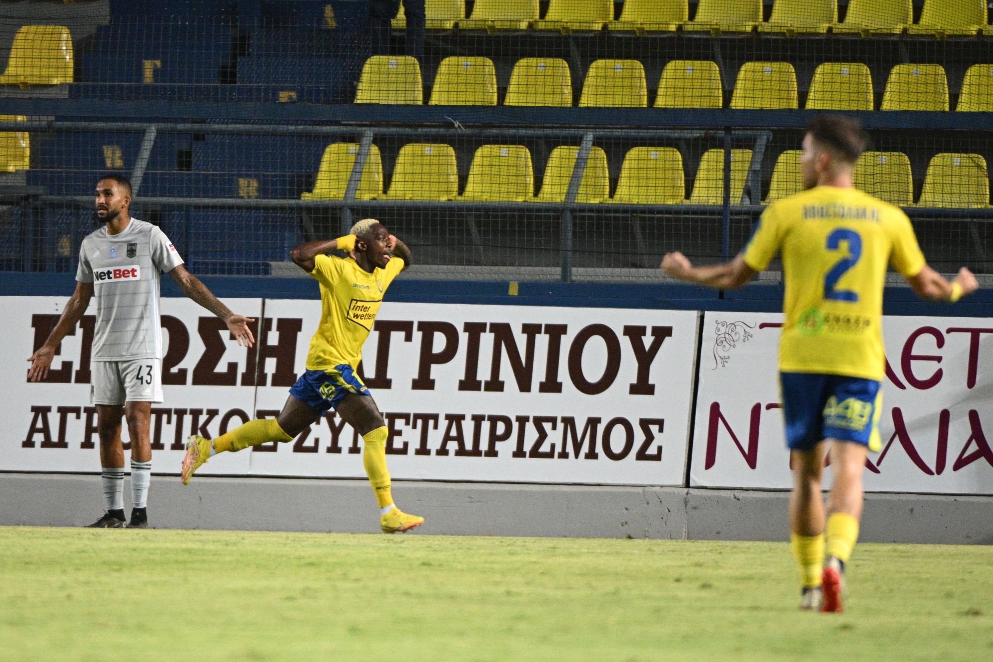 «Στραπάτσο» για τον Άρη στο Αγρίνιο – Ήττα (3-1) από τον Παναιτωλικό ...